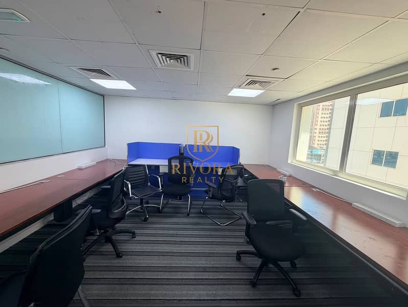 OFFICE I FITTED I WITH GLASS PARTITION | Bayut.com