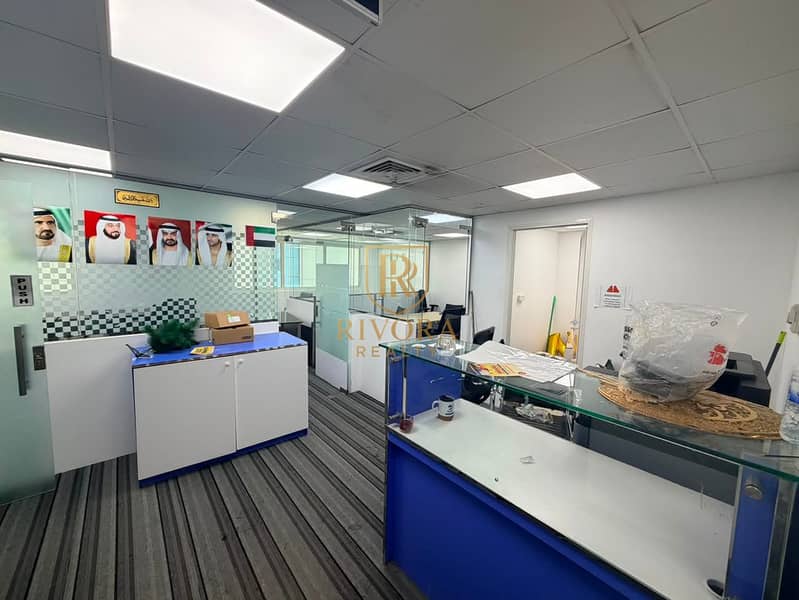 OFFICE I FITTED I WITH GLASS PARTITION | Bayut.com