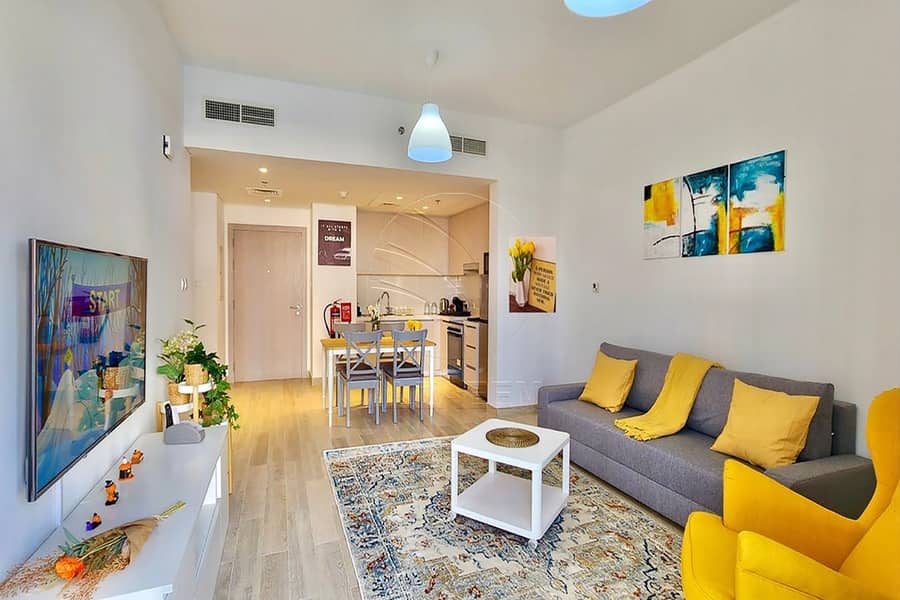Fully Furnished | Partial Canal + Community View | Bayut.com