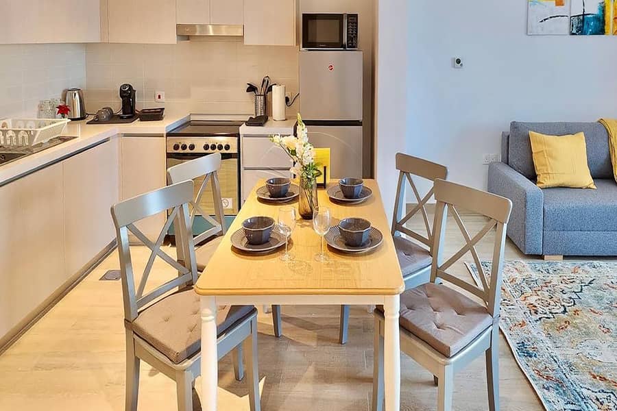 Fully Furnished | Partial Canal + Community View | Bayut.com