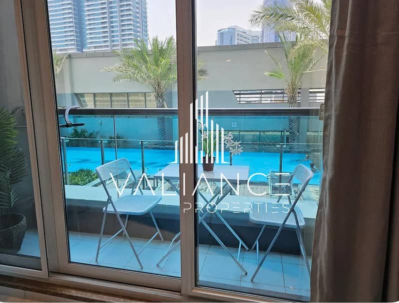 Furnished Studio | The Voleo | Prime Location | Bayut.com