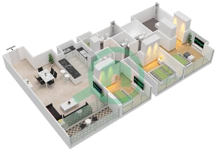 Forte 1 Floor plans - Downtown Dubai | Bayut Dubai