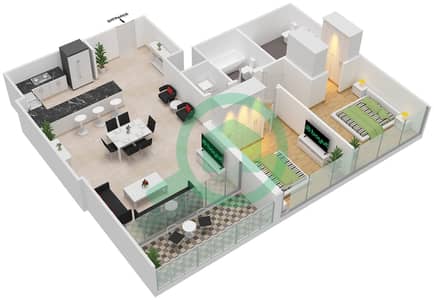Forte 1 Floor plans - Downtown Dubai | Bayut Dubai