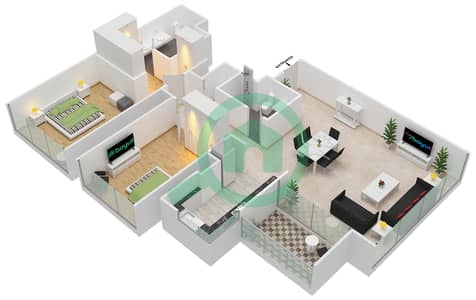 Forte 2 Floor plans - Downtown Dubai | Bayut Dubai